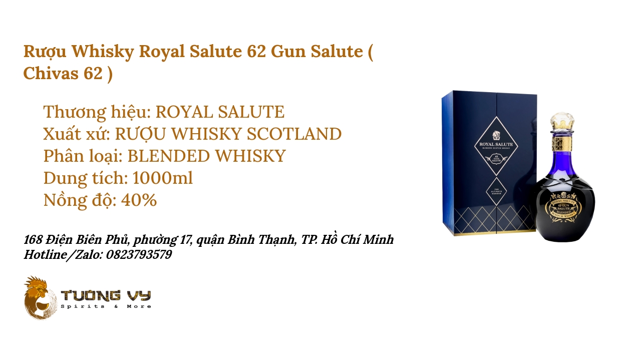 Royal Salute 62 Gun Salute ( Chivas 62 )