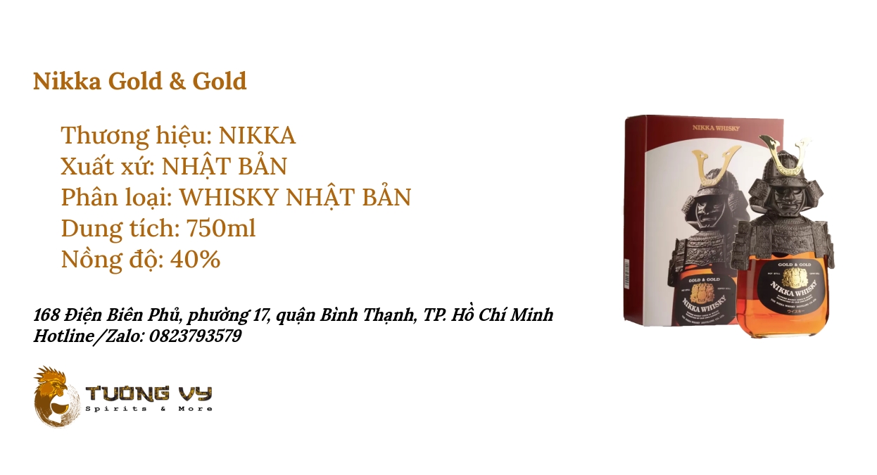 Nikka Gold & Gold ( Nikka Samurai )