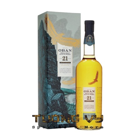 Rượu Whisky Oban 21 Year Old