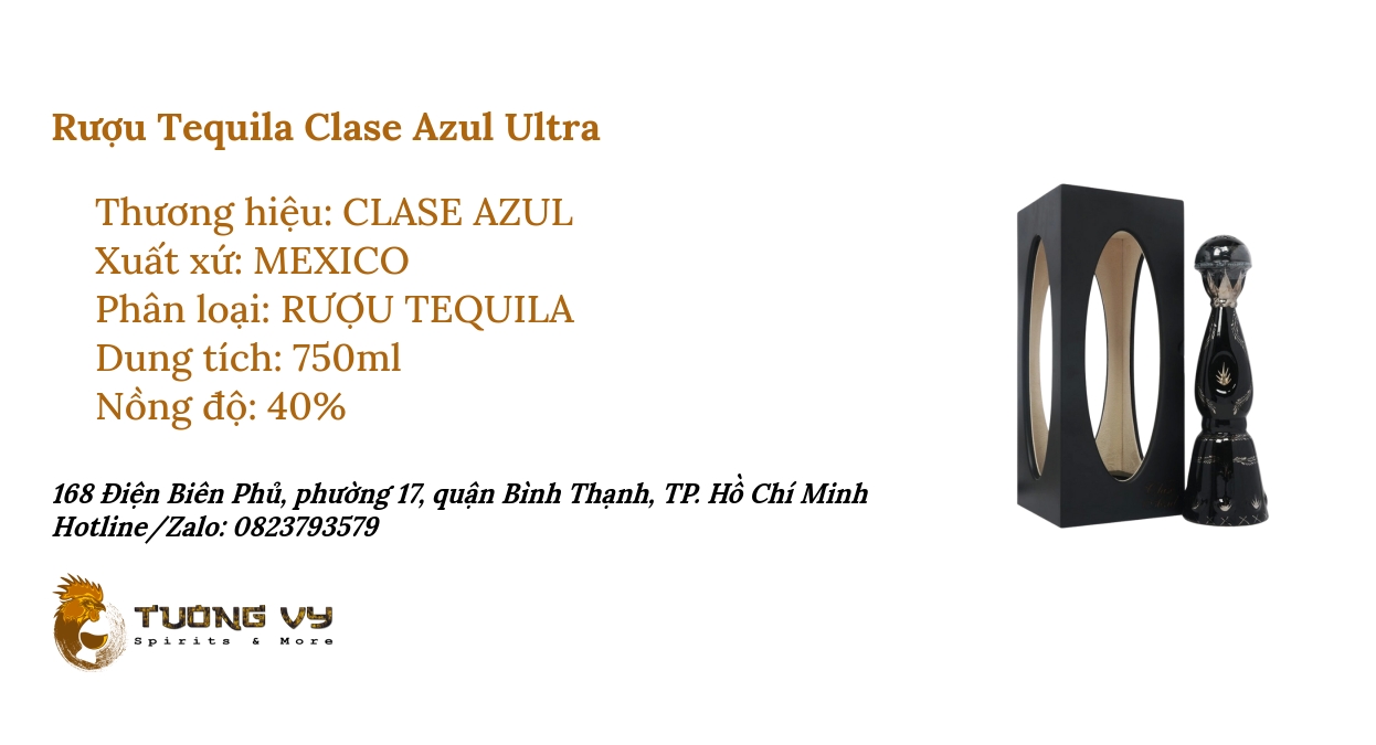 Rượu Tequila Clase Azul Ultra