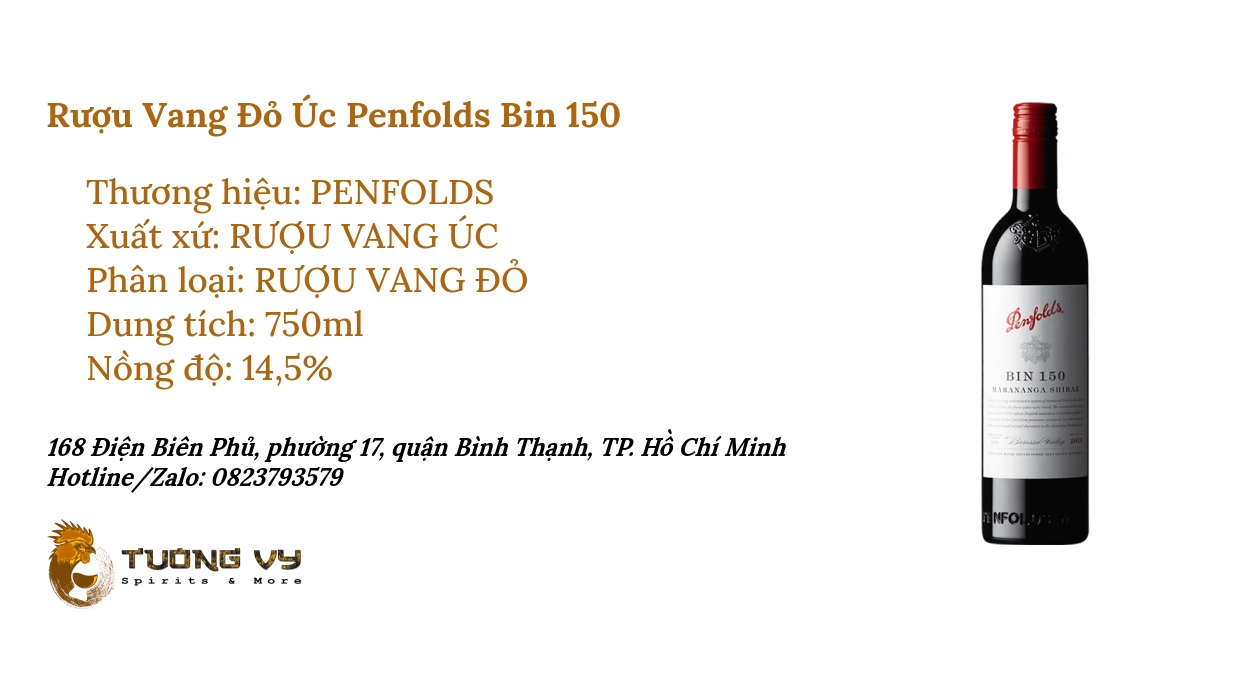 Rượu vang đỏ Úc - Penfolds Bin 150