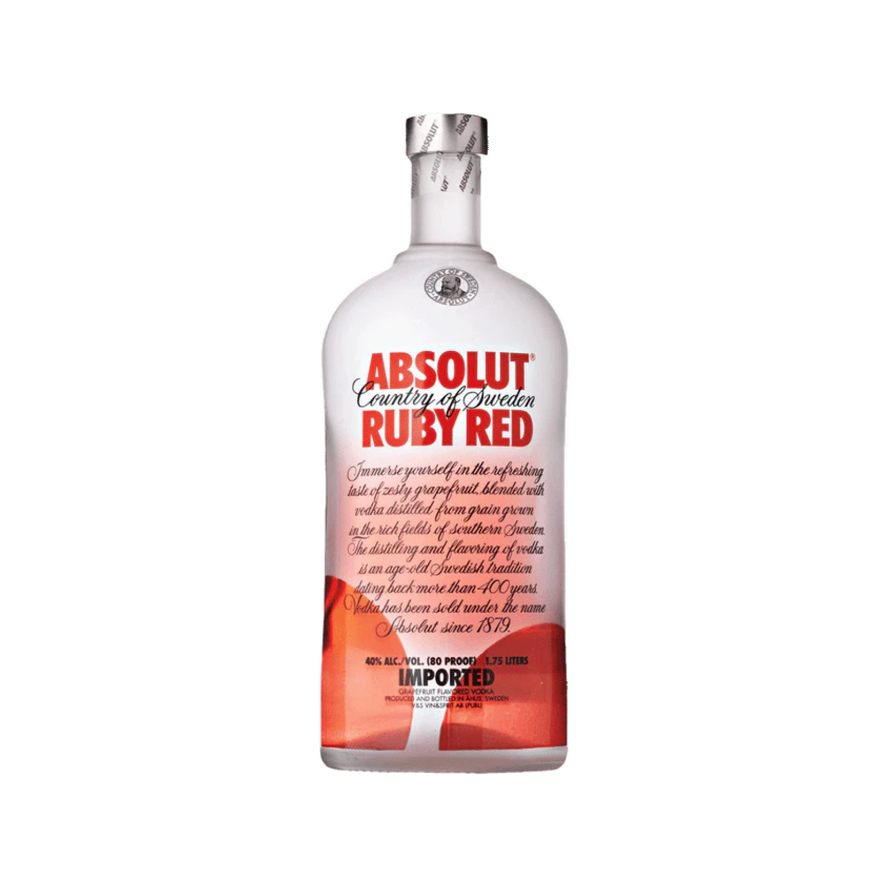 Rượu Vodka Thụy Điển Absolut Vodka Ruby Red 1000ml