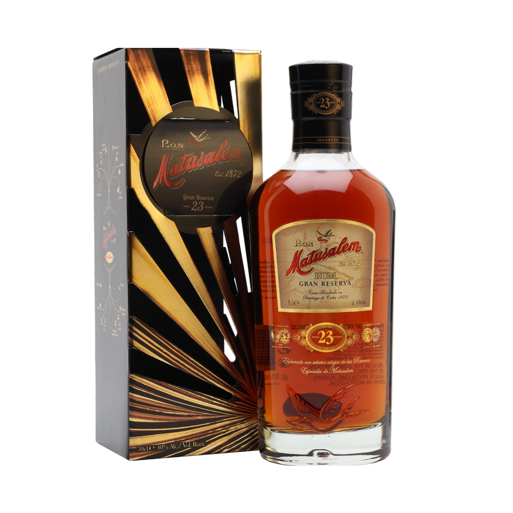 Rượu Rum Dominica Matusalem 23 Year Old Gran Reserva