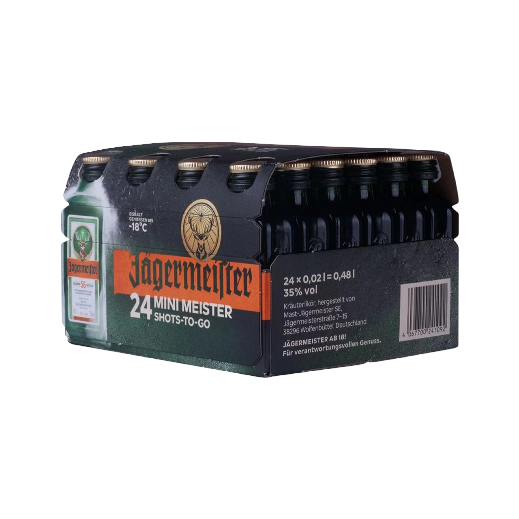 Rượu Jagermeister Mini Master 24 x 20ml