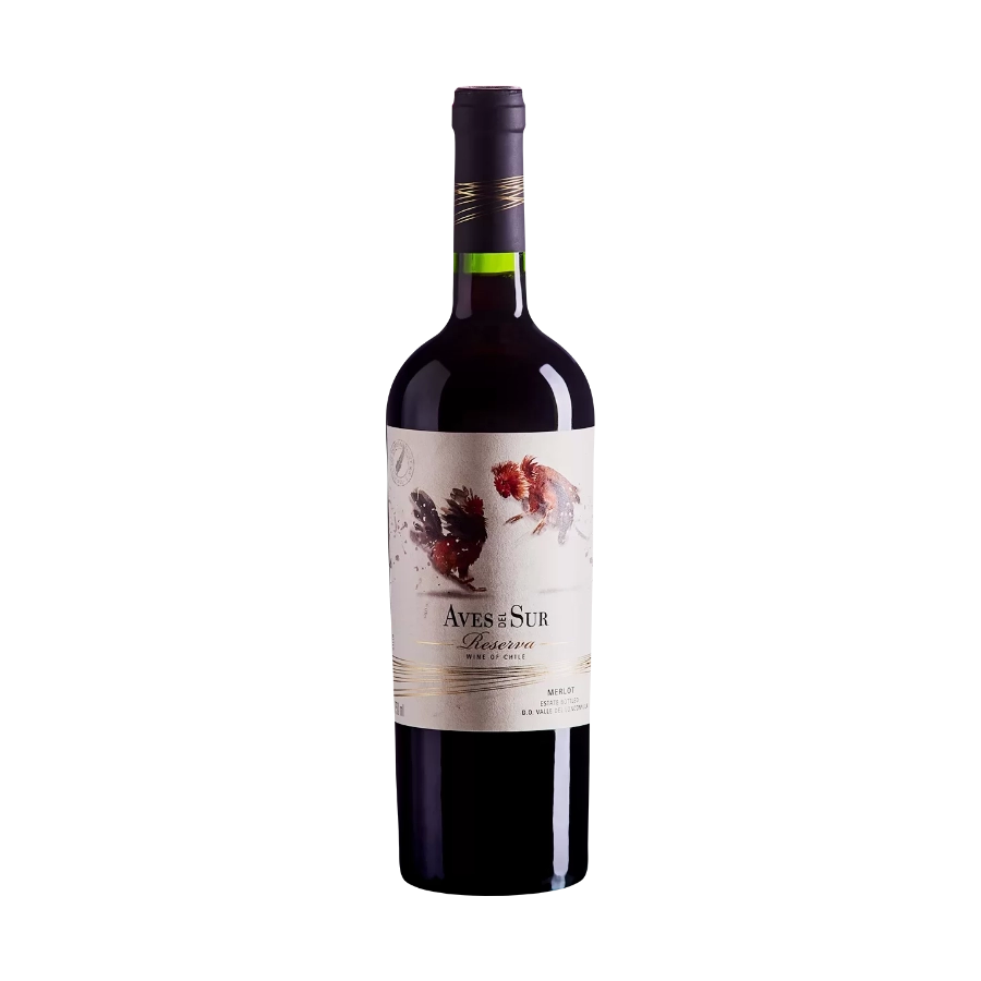 Rượu Vang Đỏ Chile Aves Del Sur Reserva Merlot