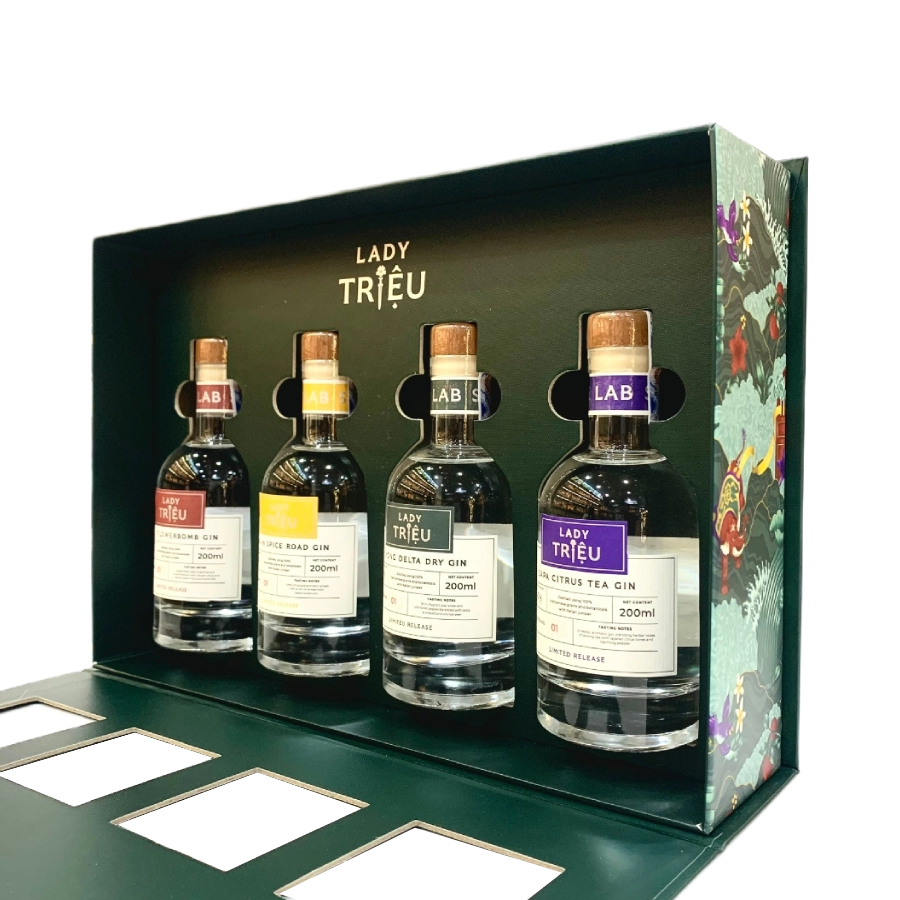 Rượu Gin Việt Nam Set Quà Tặng Lady Triệu The Lab Series Limited Release
