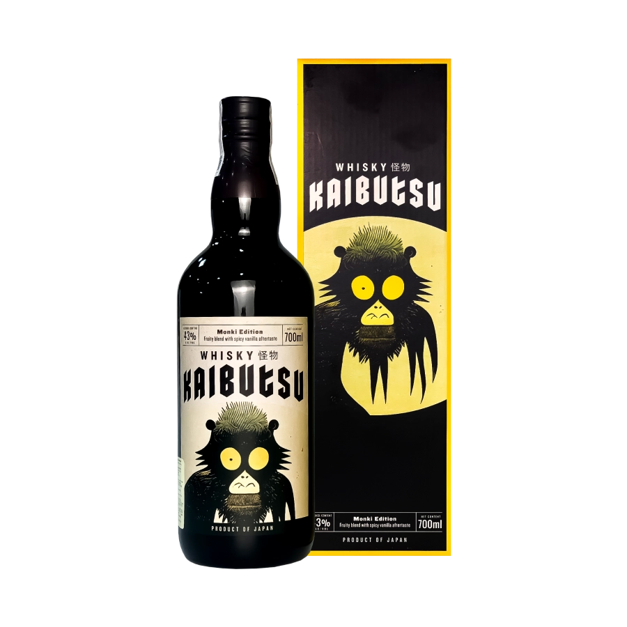 Rượu Whisky Nhật Kaibutsu Monki Edition