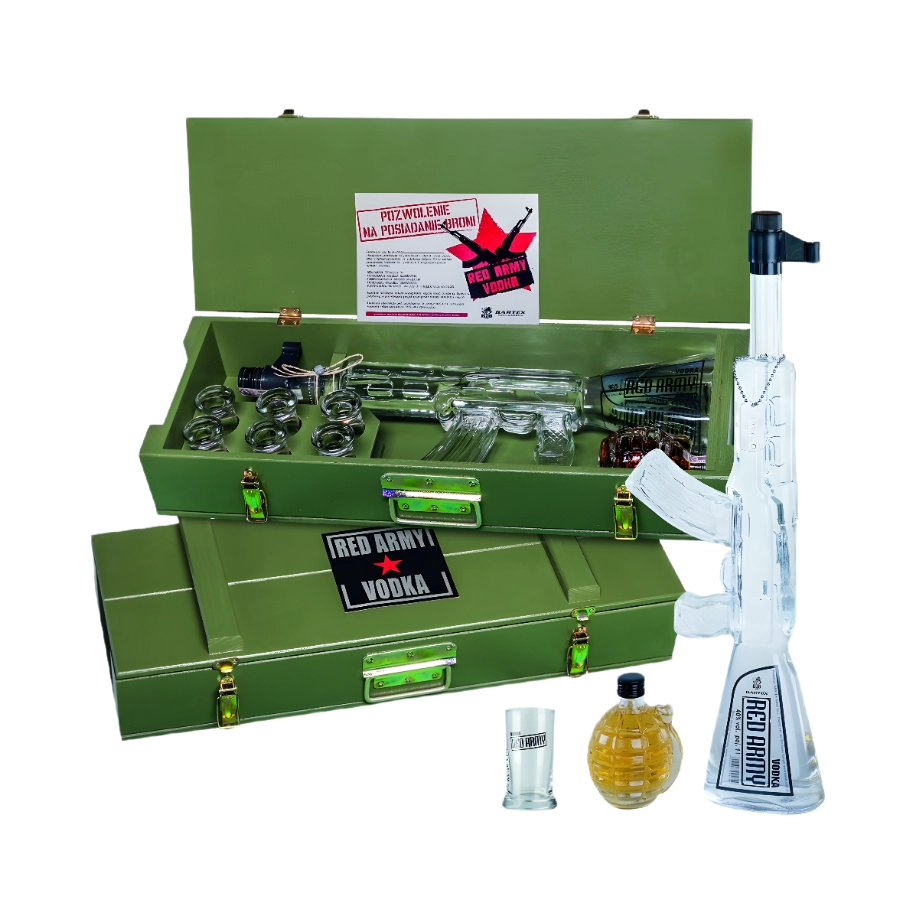 Rượu Vodka Nga Red Army AK 47 Kalashnikov