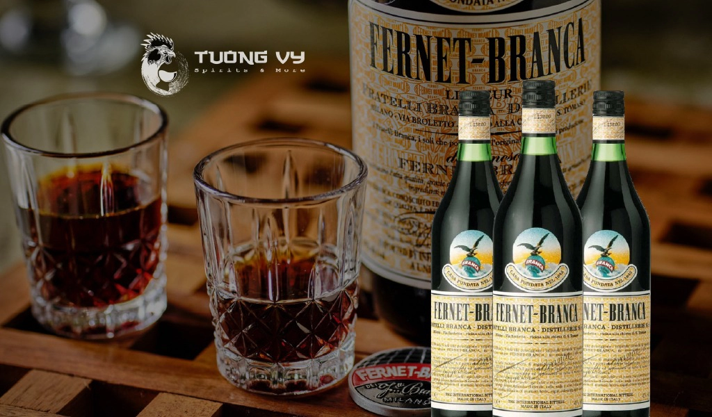 Rượu Liqueur Ý Fernet Branca Italy 1000ml