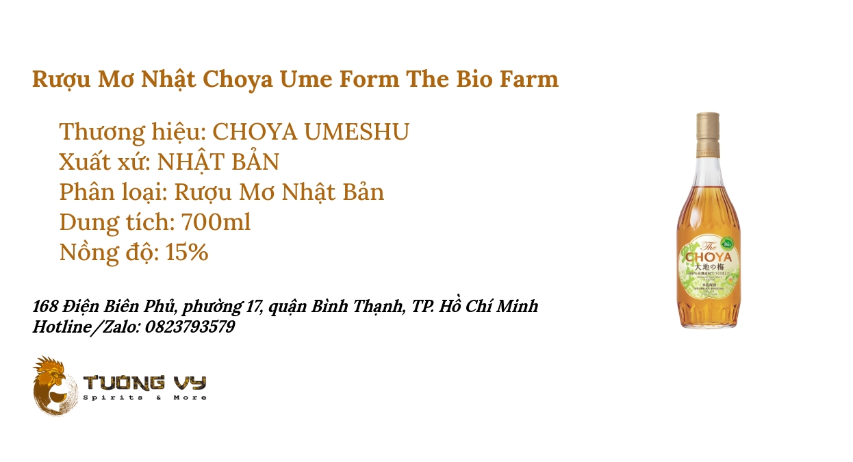 Choya Ume Form The Bio Farm