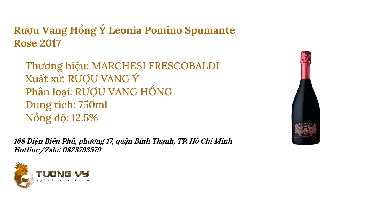 Leonia Pomino Spumante Rose 2017