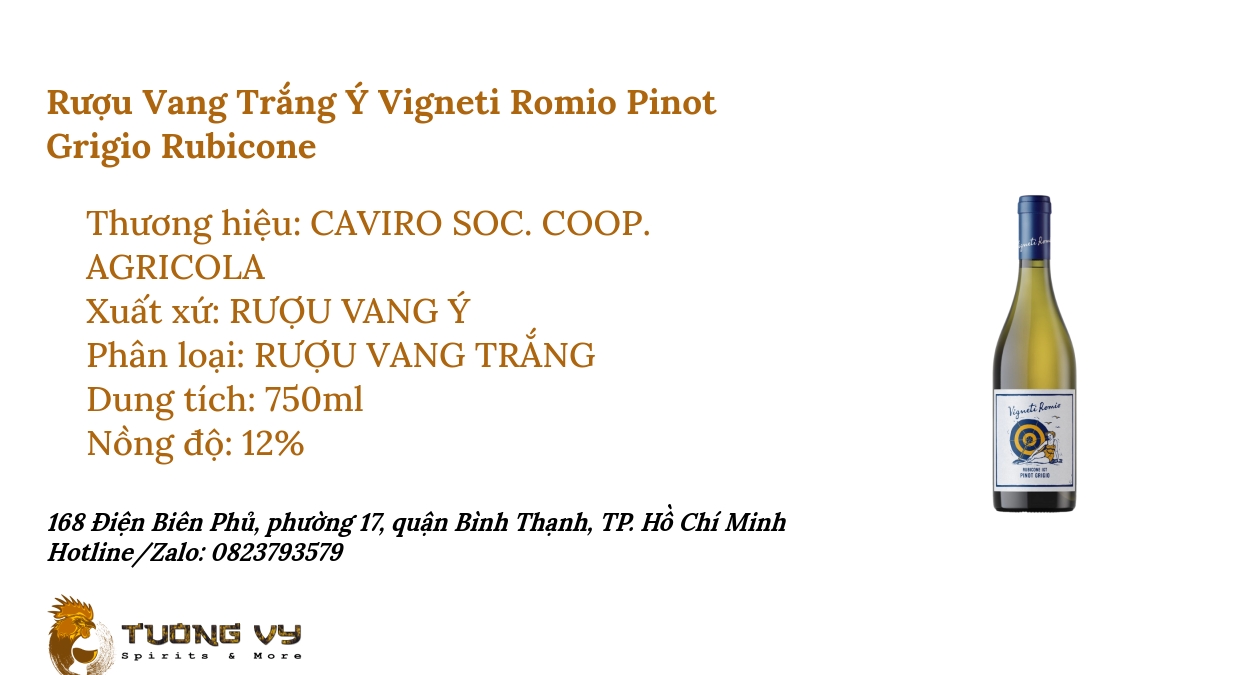 Vigneti Romio Pinot Grigio Rubicone