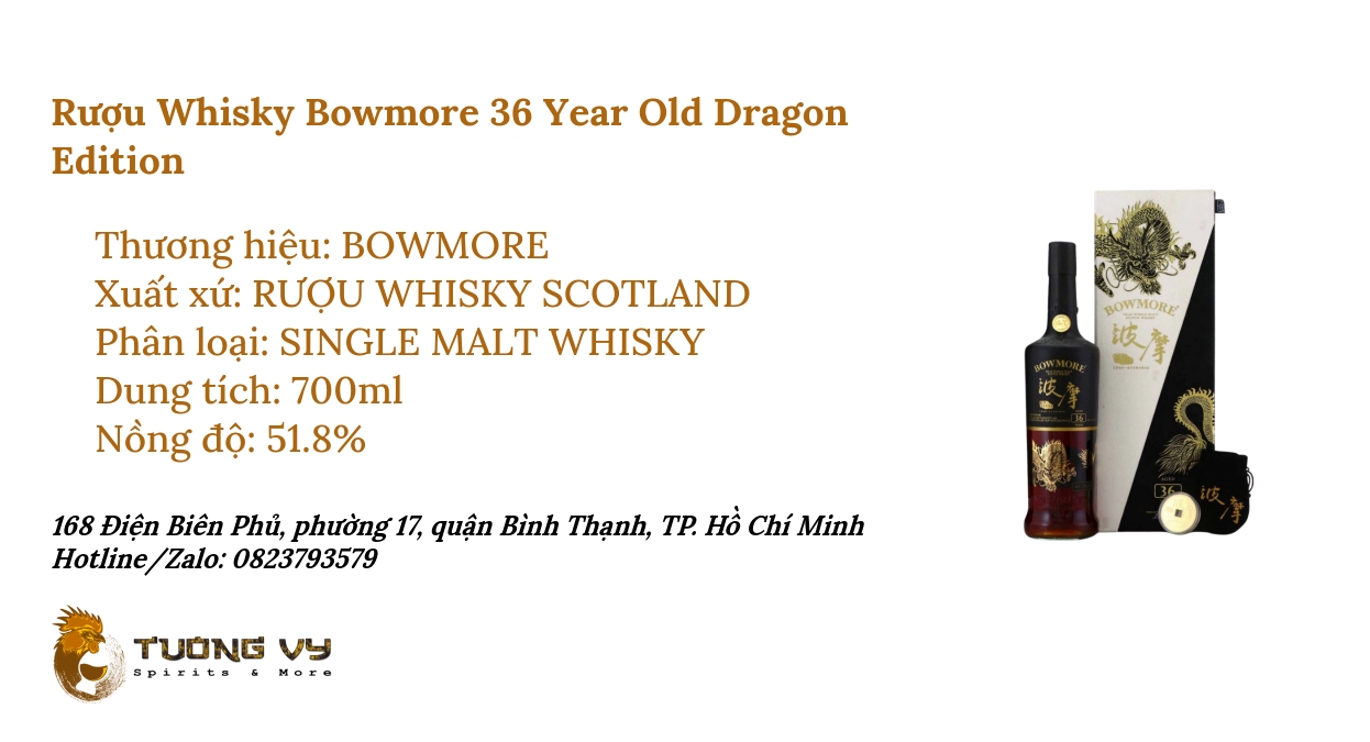 Bowmore 36 Year Old Dragon Edition