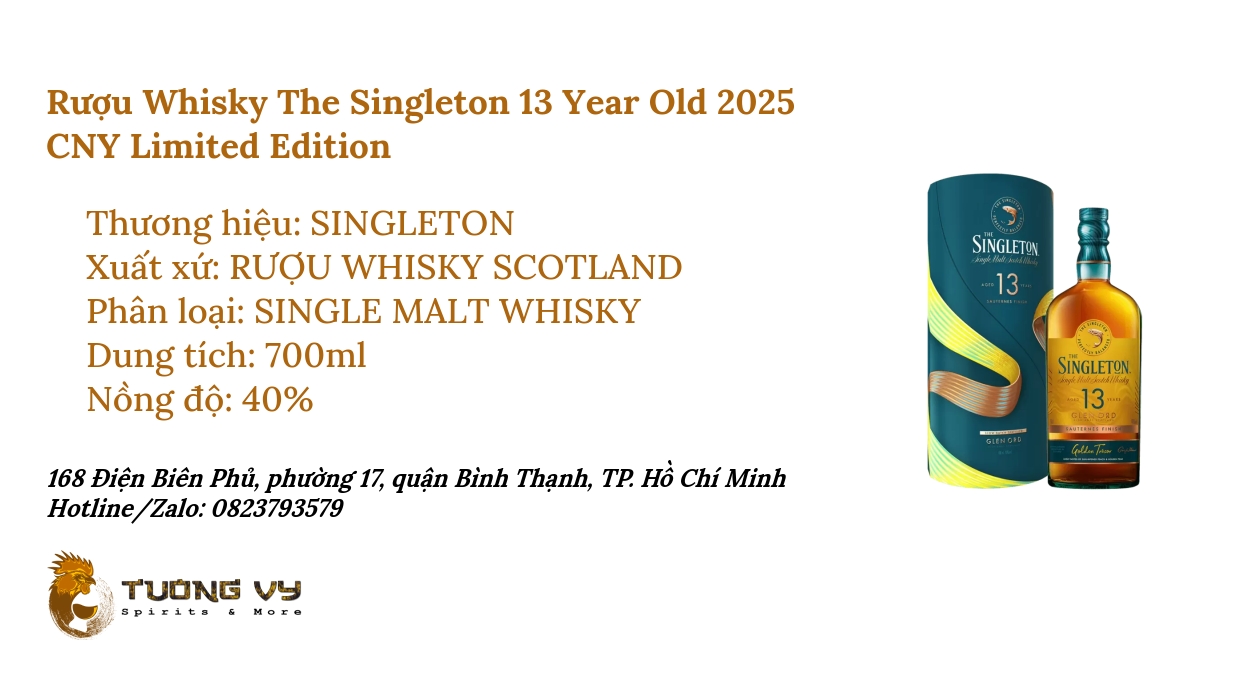 The Singleton 13 Year Old 2025 CNY Limited Edition