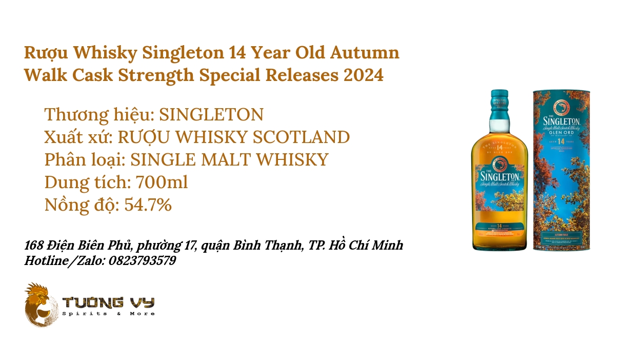 Singleton 14 Year Old Autumn Walk Cask Strength Special Releases 2024