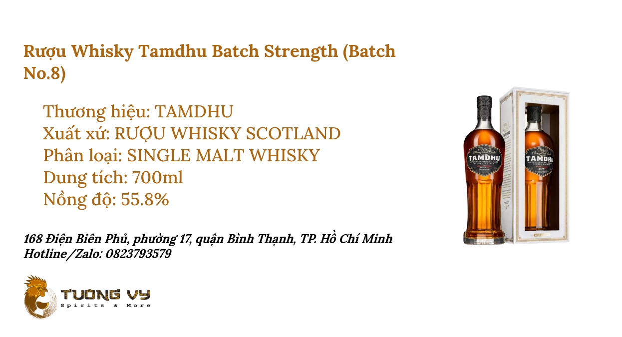 Tamdhu Batch Strength (Batch No.8)