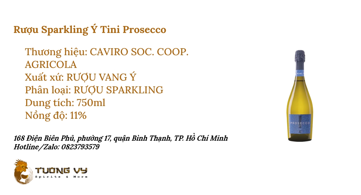 Tini Prosecco - Rượu Tường Vy
