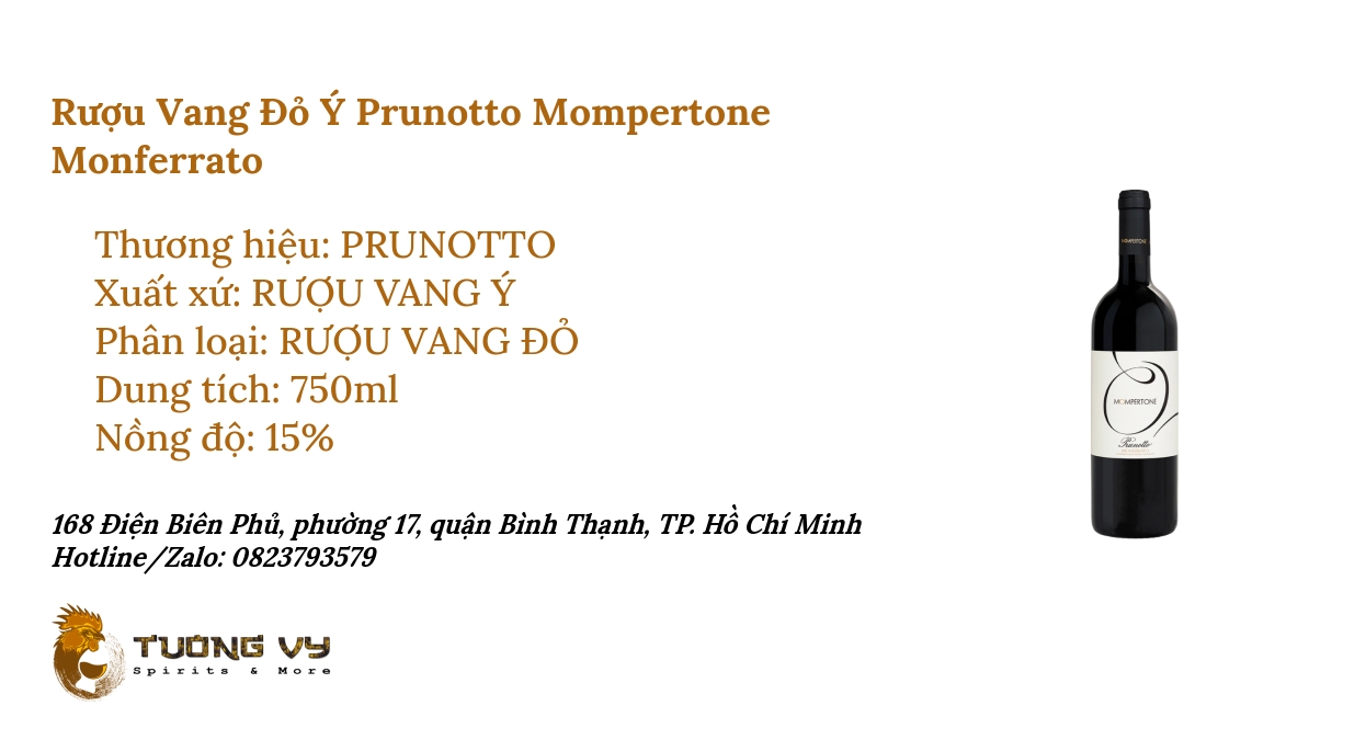 Prunotto Mompertone Monferrato - Rượu Tường Vy