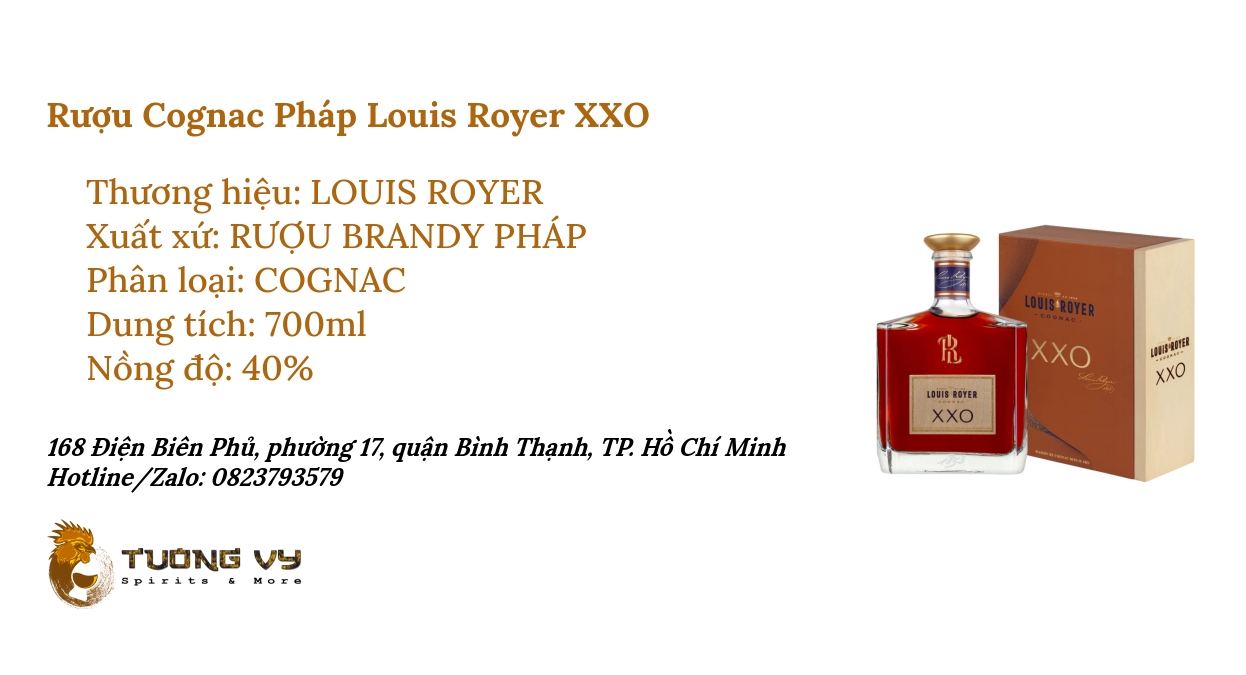 Louis Royer XXO - Rượu Tường Vy